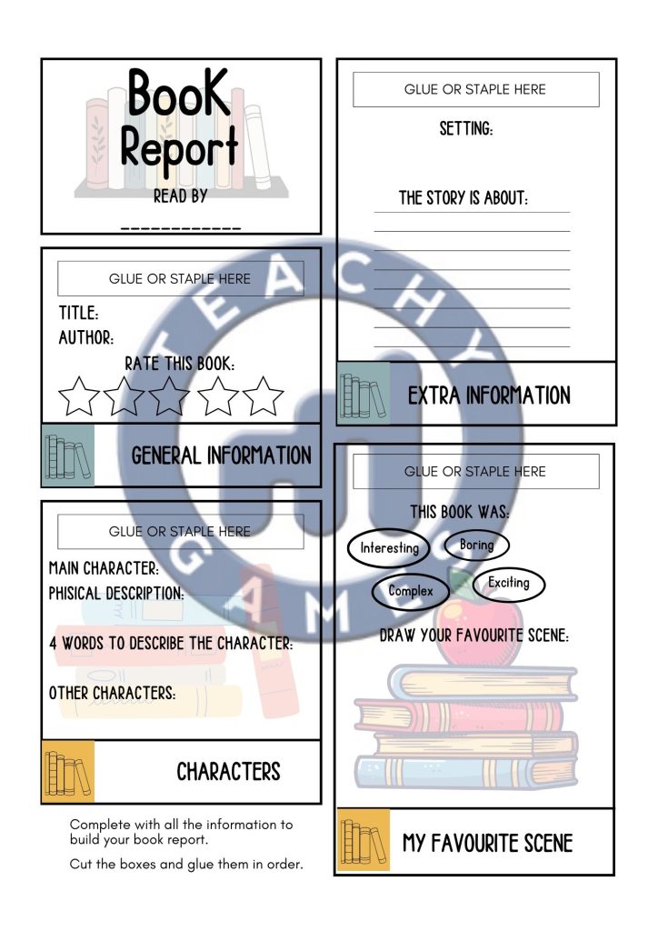 BOOK REPORT - Teachy Games