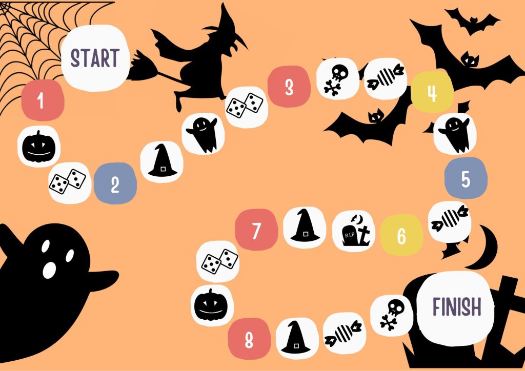 HALLOWEEN BOARD - Teachy Games